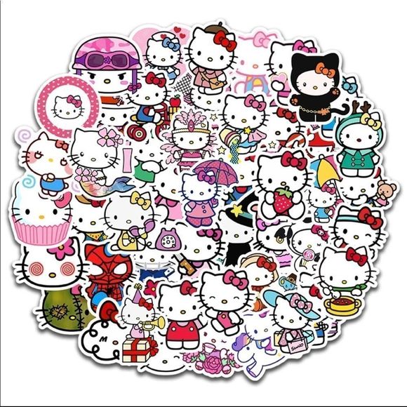 Hello Kitty | Other | Hello Kitty Stickers 5 | Poshmark